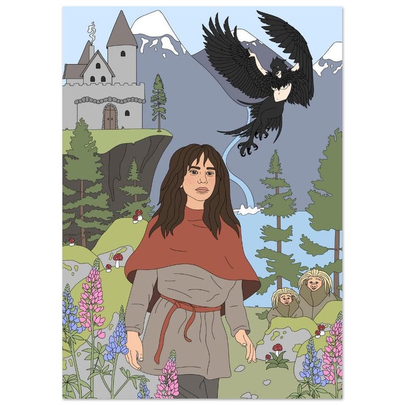 Ronja Røverdatter Poster Home Decor - Etsy