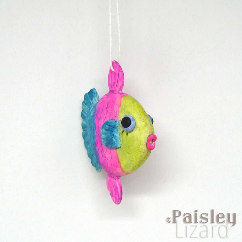 Polymer Clay Fish - Etsy