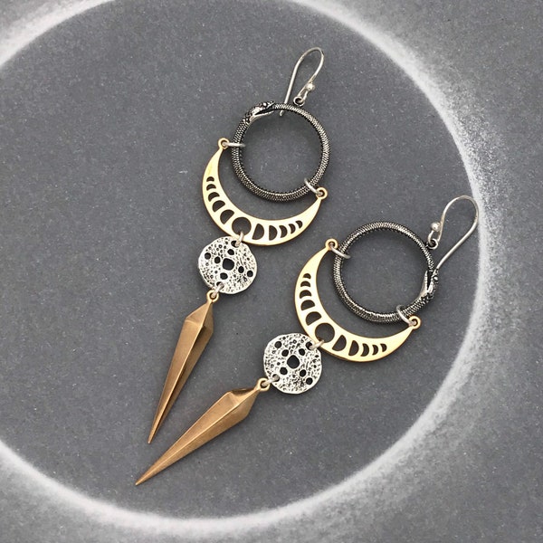 Ouroboros Earring - Etsy