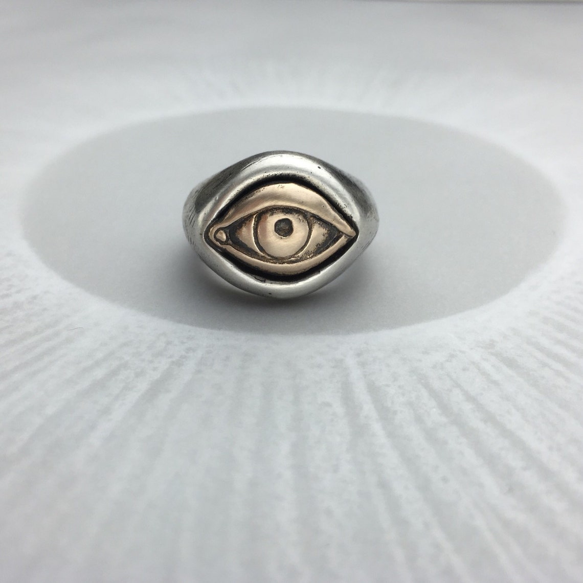 Illuminati Visionary Occult Ring Evil Eye Ring Protective - Etsy