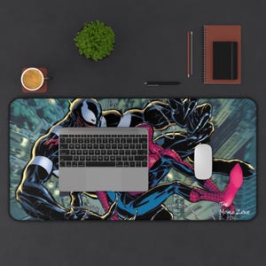 Spider Man VS Venom Custom Gaming Mouse Mat/pad - Etsy
