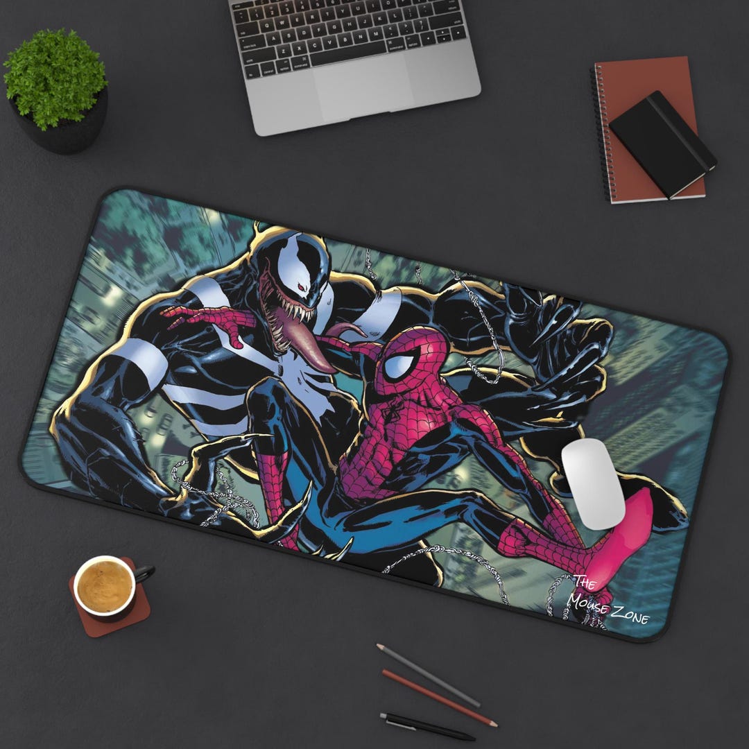 Spider Man VS Venom Custom Gaming Mouse Mat/pad - Etsy