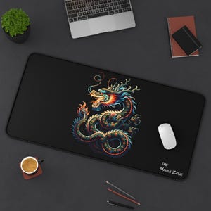 Custom Chinese Dragon Gaming Mouse Pad - Etsy