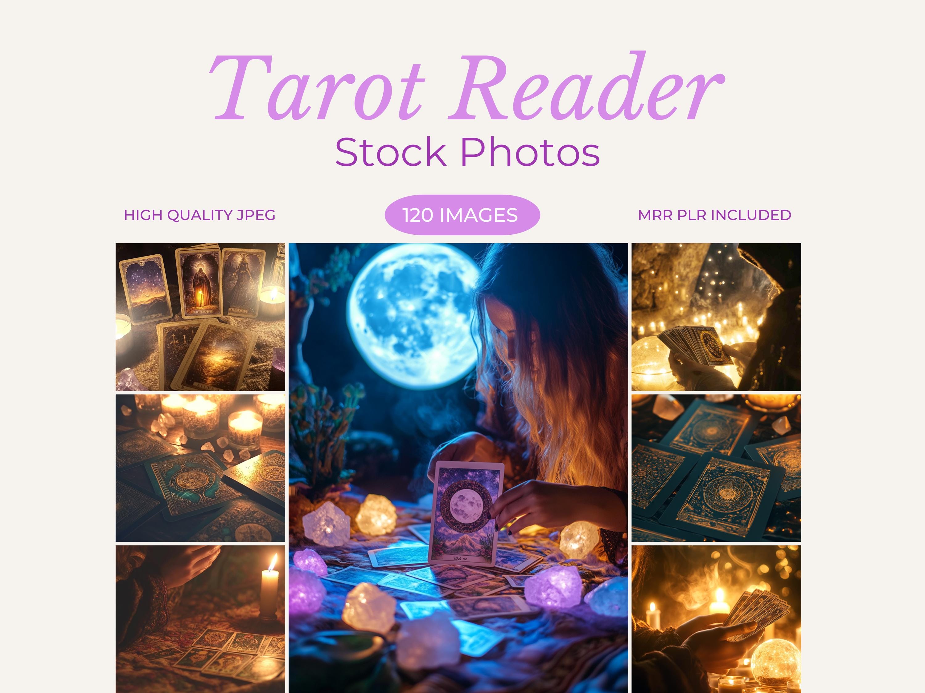 Tarot Reader Stock Photo for Tarot Businesses Fortune Teller Stock ...
