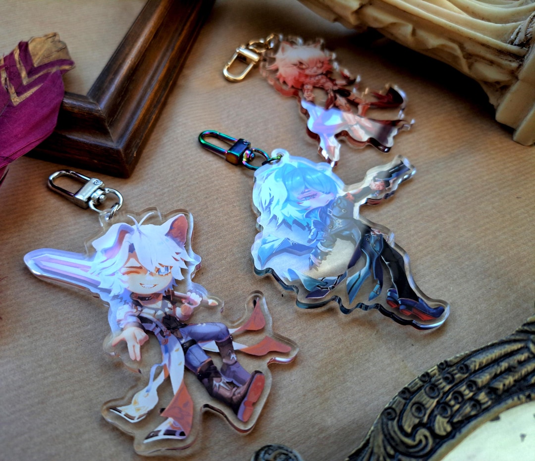 Honkai Star Rail - Keychains - Amphoreus - Anaxa, Mydei, Phainon - Etsy