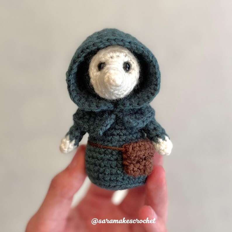 Paul the Plague Doctor Crochet Pattern | Two Versions PDF (digital ...