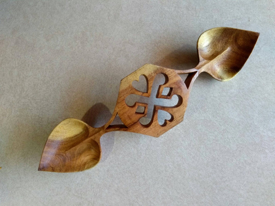 Hand-carved Wooden Lovespoon Wedding Spoon Scandinavian - Etsy