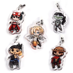 Overwatch Phone Charms - Etsy
