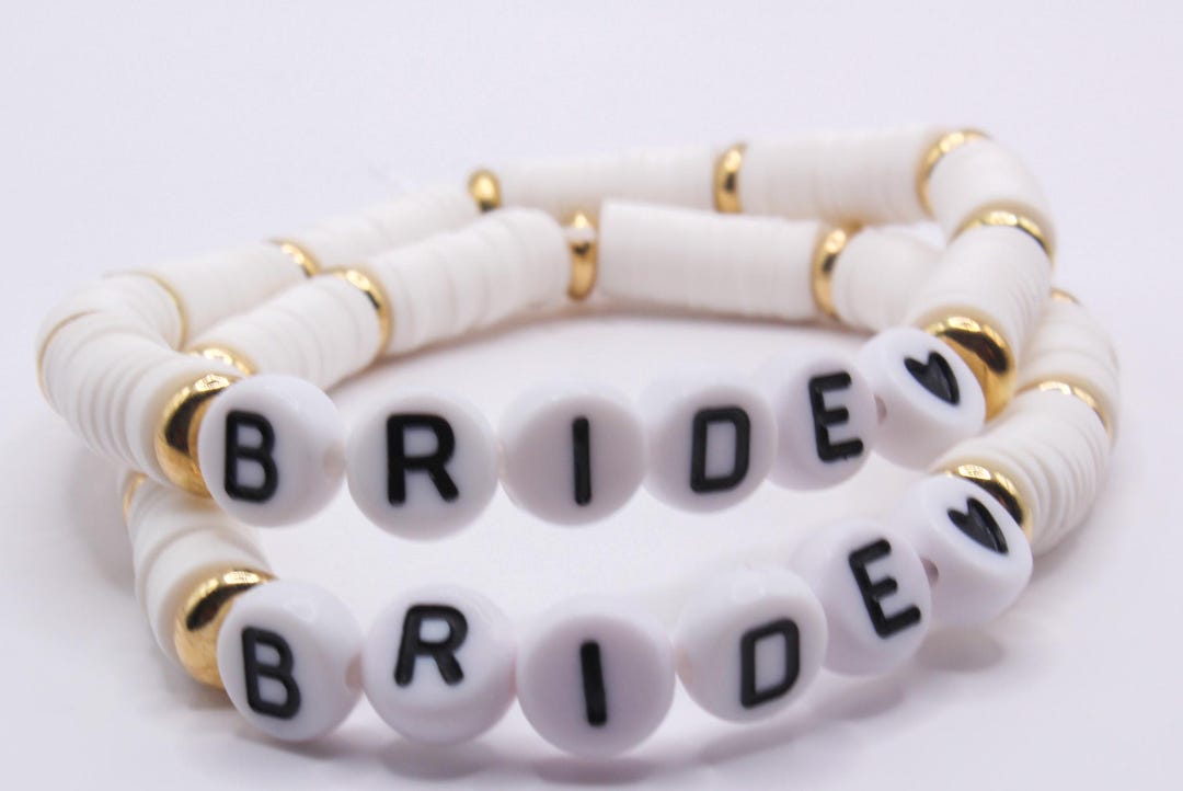Bride/bridesmaid Bachelorette Friendship Bracelets - Etsy