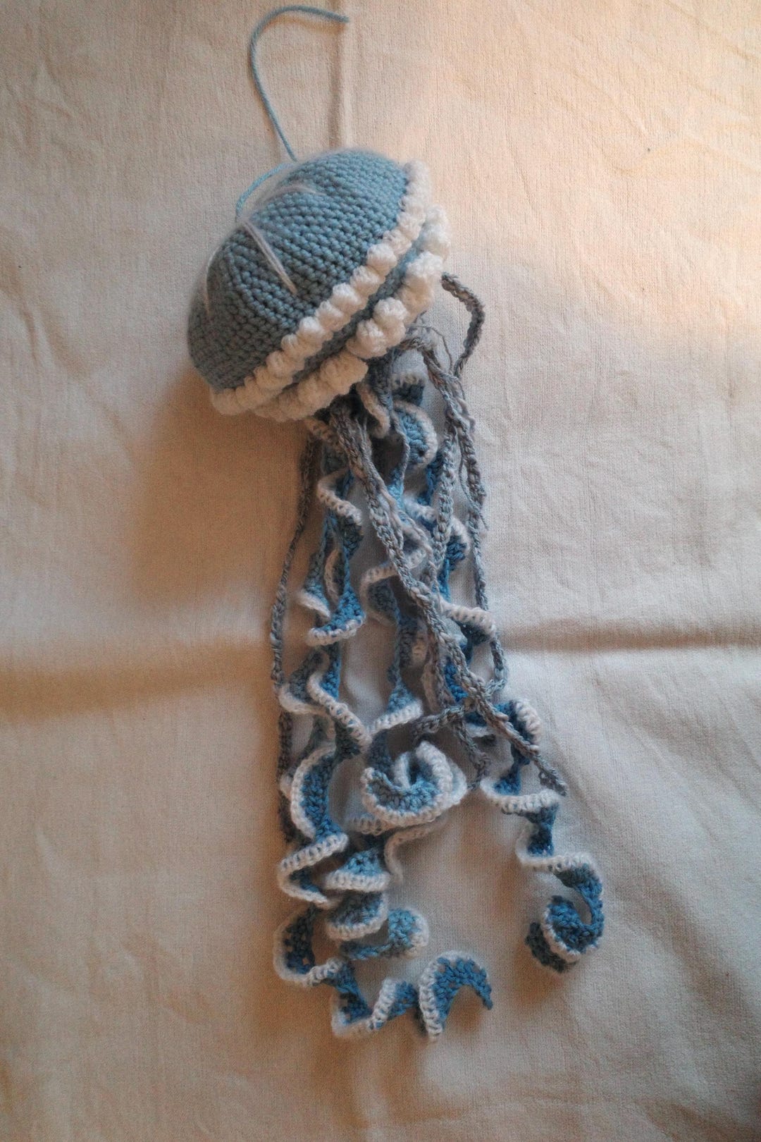 Jellyfish Crochet Pattern, DIGITAL PATTERN ONLY, Sea Inspired Decor ...