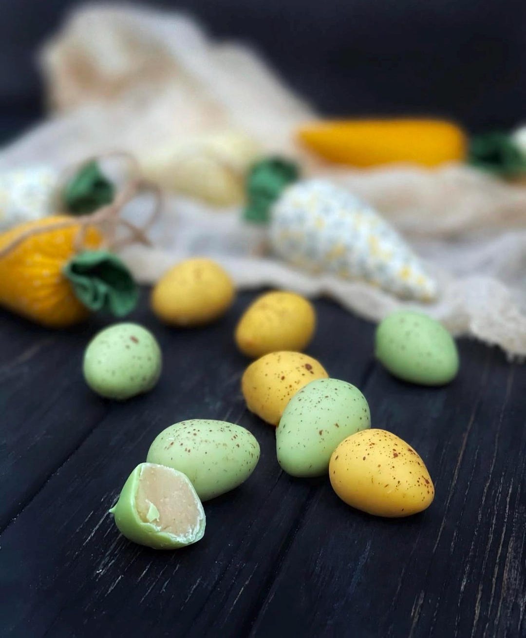Easter Marzipan Egg Decorations - Handcrafted, Edible Easter Treats - Etsy