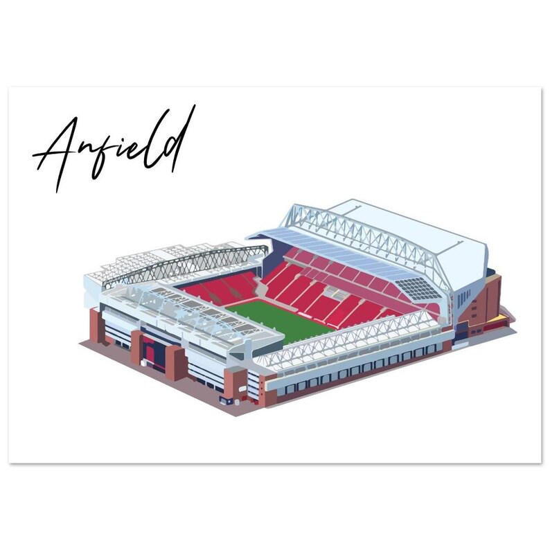 Anfield LFC Classic Semi-glossy Paper Poster - Etsy