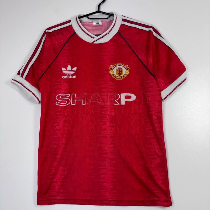 Manchester United Sharp Jersey - Etsy