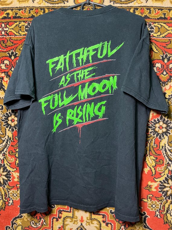 Metallica Wolf Graphic T Shirt Heavy Metal Band Tee B… - Gem