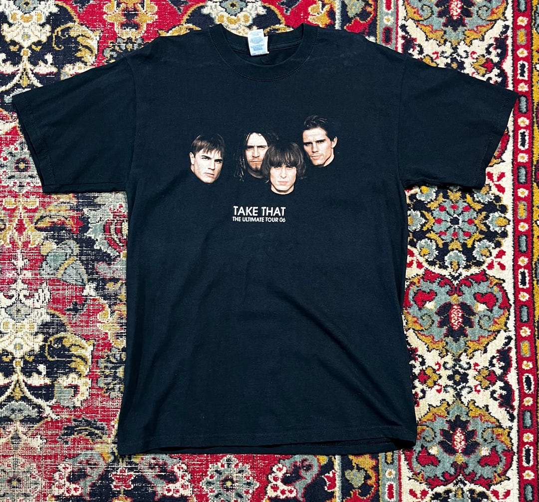 Vintage Take That the Ultimate Tour Band Tee Size M - Etsy