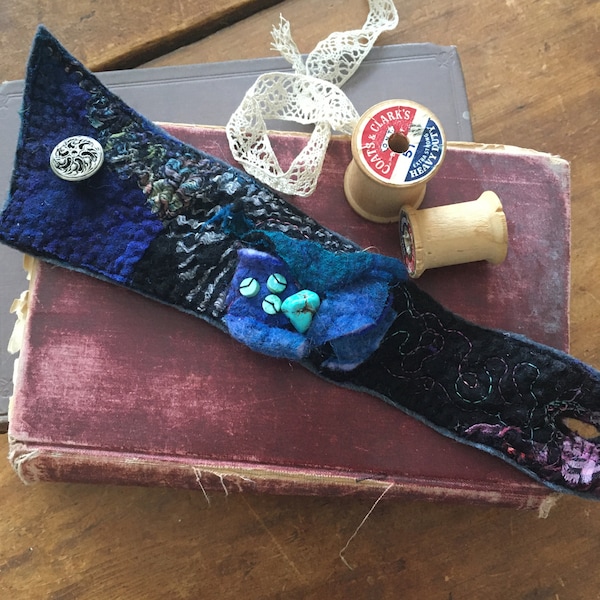 Wool Bracelet - Etsy