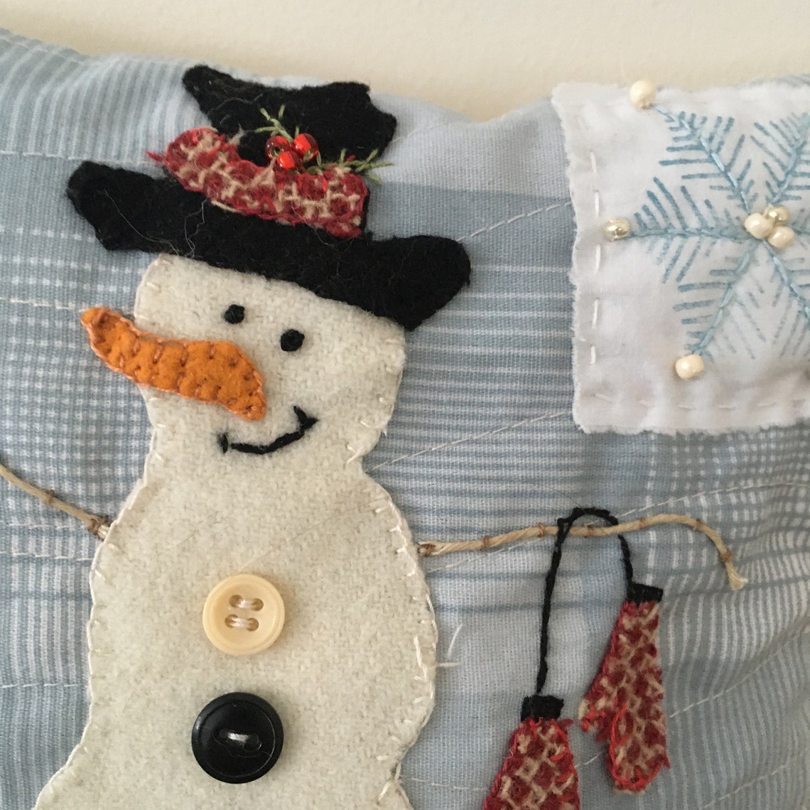 Digital Pattern, "mittens for Sale" Snowman, for Youtube Class, PDF ...