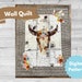 Digital Sewing Pattern, Longhorn Collage Quilt Pattern, Youtube Project ...