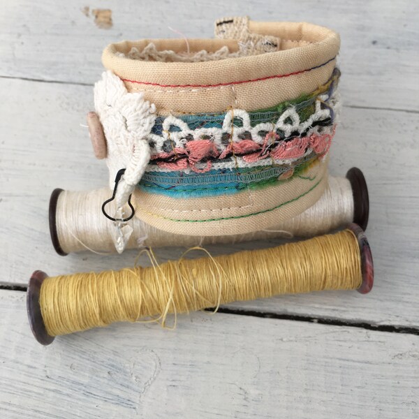 Fabric Cuff Bracelet - Etsy