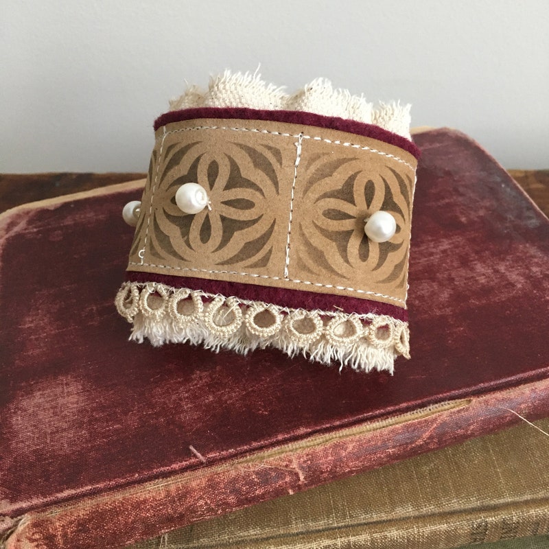 Fabric Cuff Bracelet - Etsy