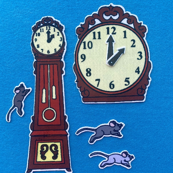 Hickory Dickory Dock Clock - Etsy