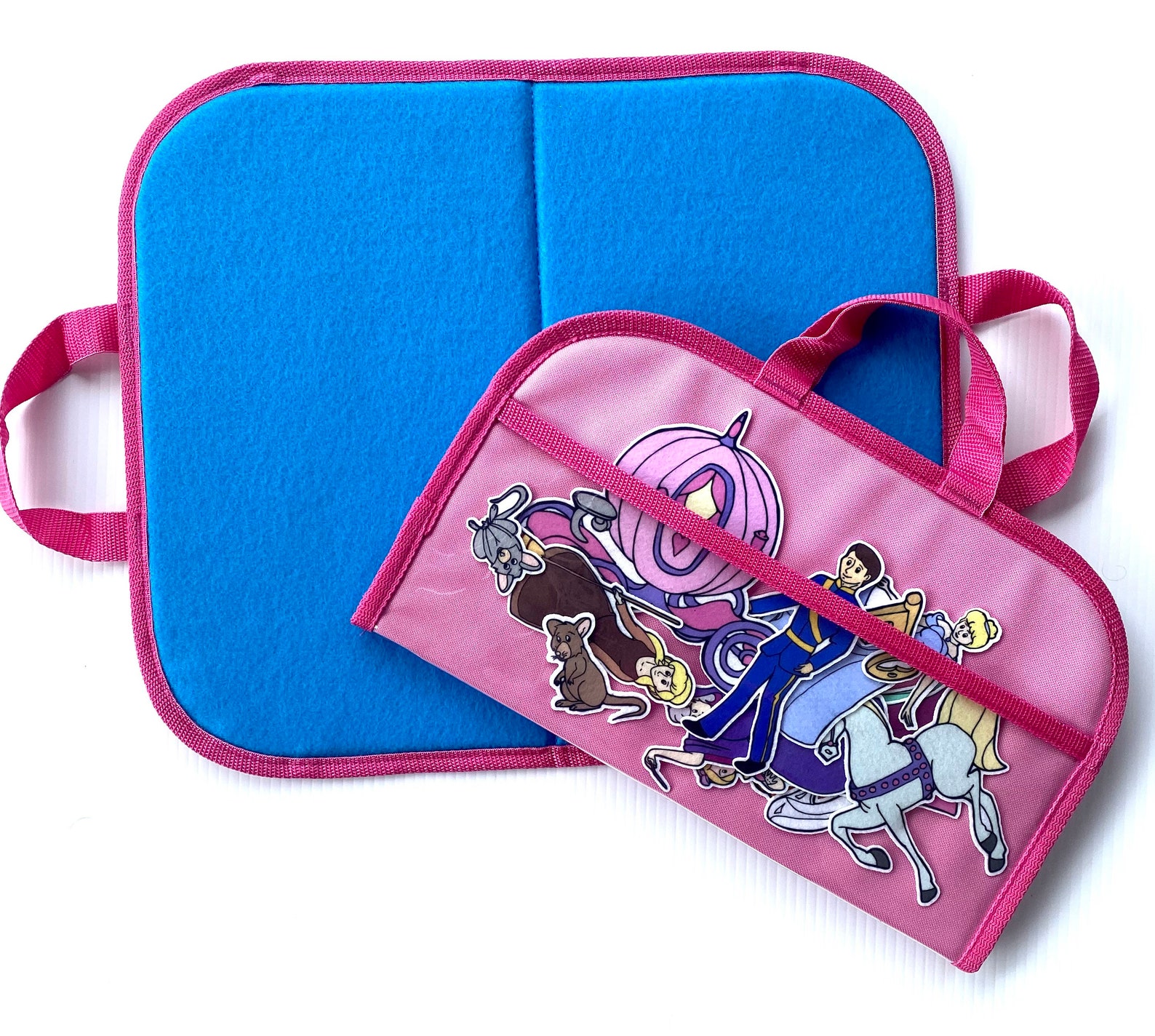 Mini Felt / Flannel Board With Handles and Storage 14 X16 . - Etsy