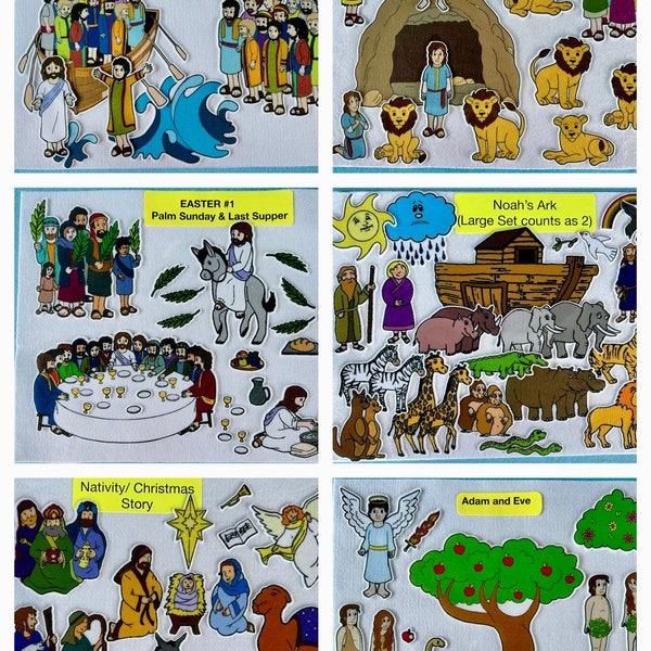 Bible Stories Felt Board Sets - Etsy