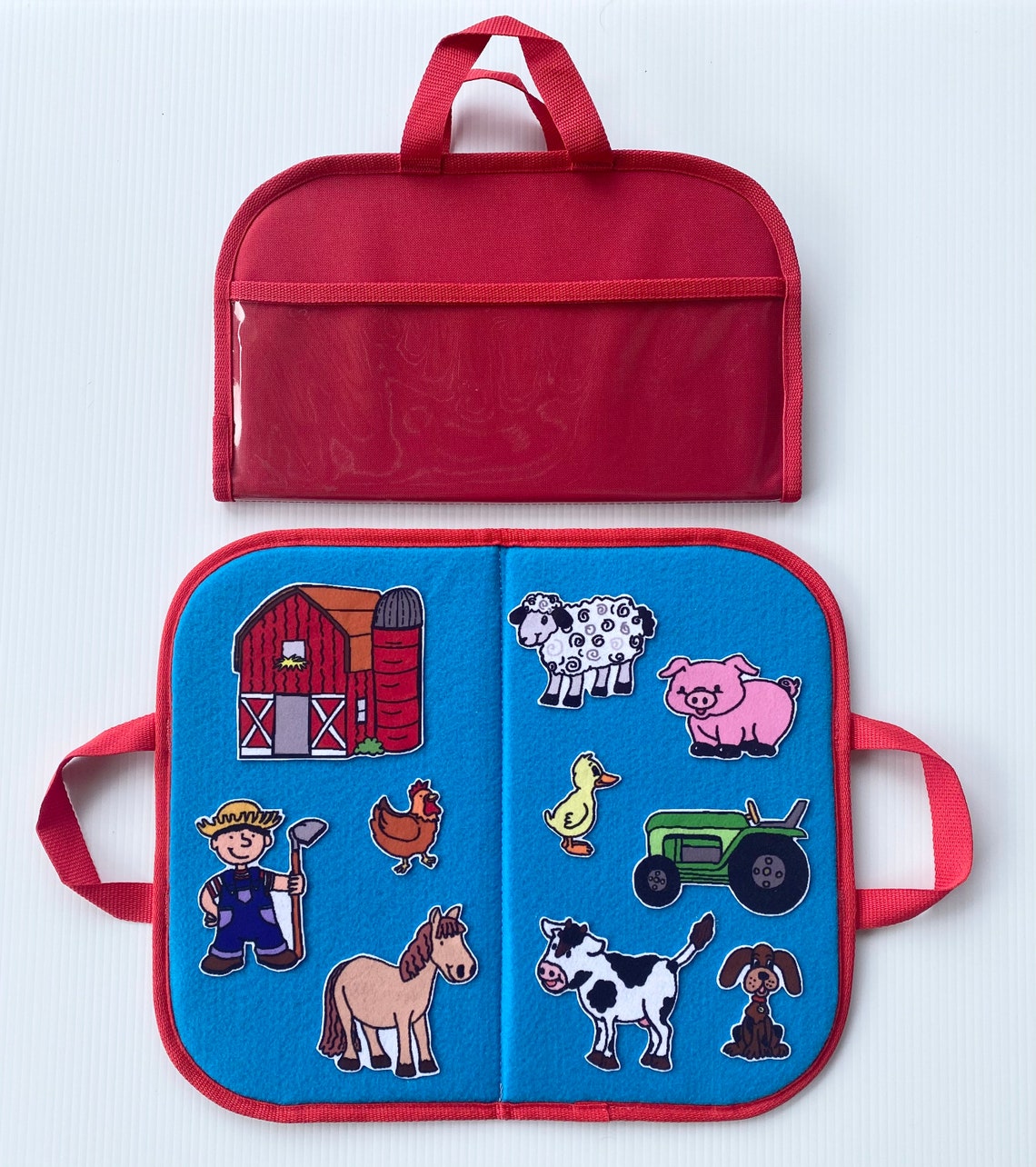 Mini Felt / Flannel Board With Handles and Storage 14 X16 . - Etsy