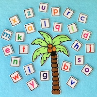 Chicka Chicka Boom Boom PNG | Alphabet Coconut Tree Clip Art (digital ...