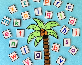 Chicka Chicka Boom Boom Large 24in. X 18in Felt Alphabet Tree for ...