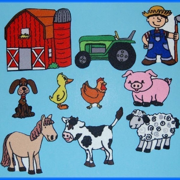 Farm Felt Board - Etsy