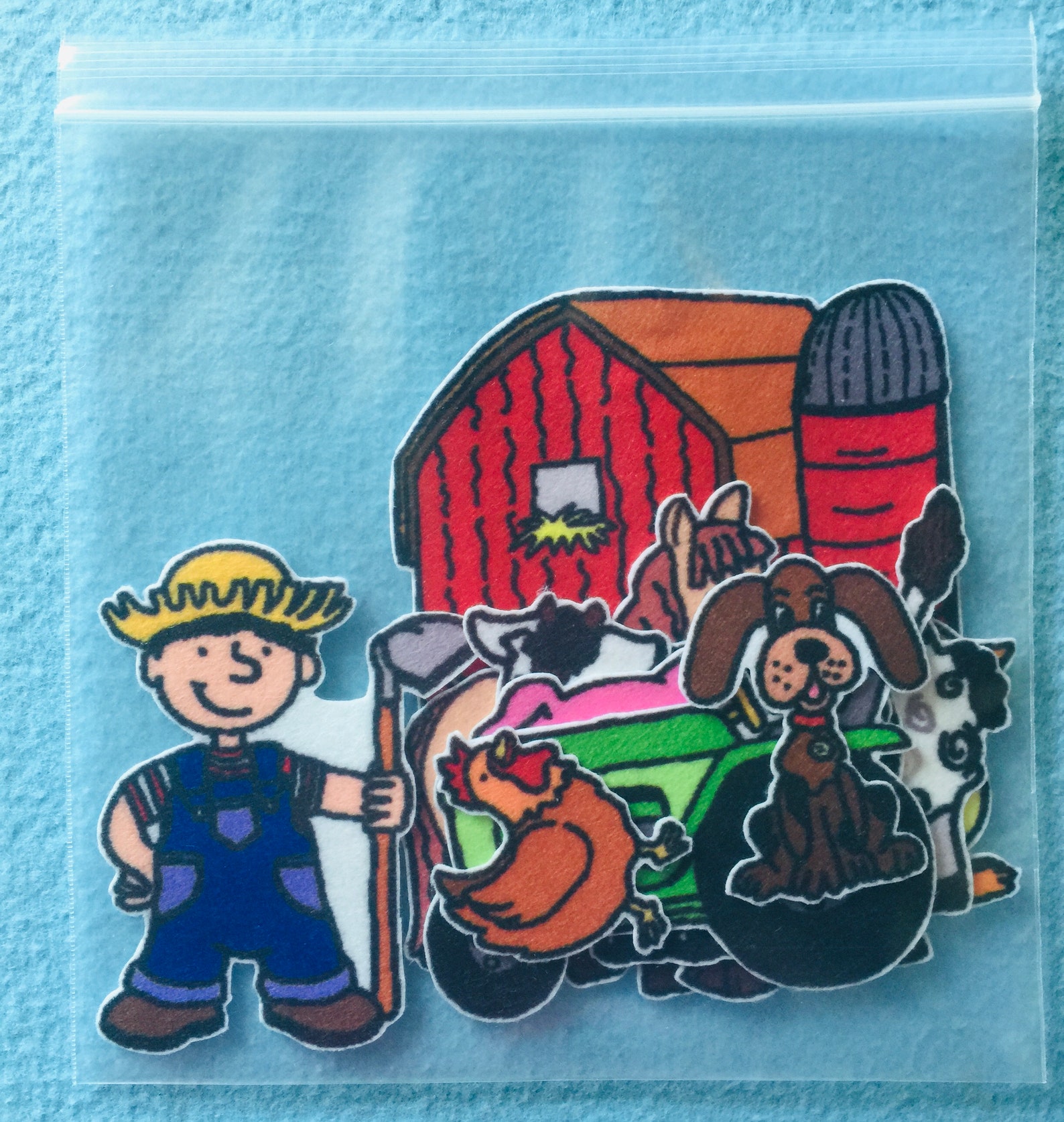 Old Macdonald Had a Farm Felt Board Set - Flannel Board Stories W ...