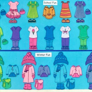 Best Friends Felt Board / Flannel Board Set. Includes 8 Girls to Dress ...