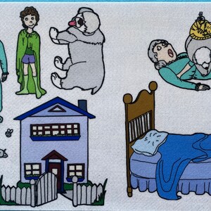 The Napping House Felt Board Story. Teachers. Story Time. Flannel Board ...