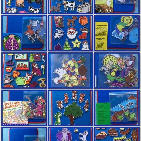 Felt Board Story Set - Etsy