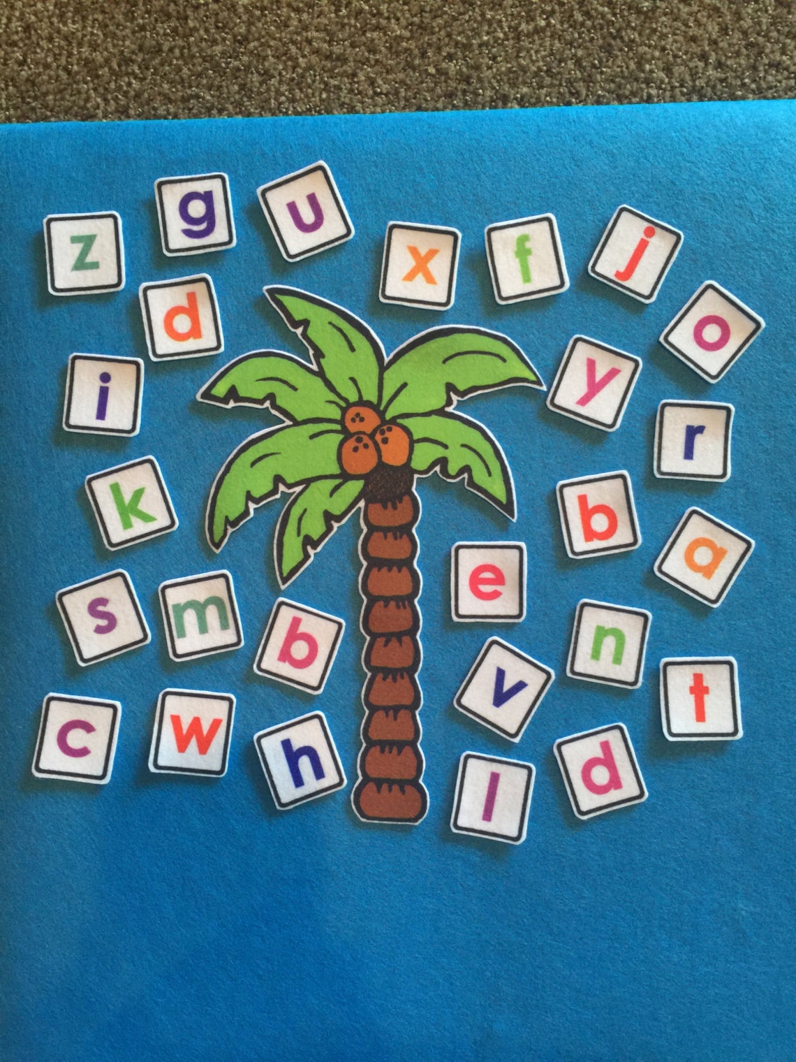 Chicka Chicka Boom Boom Felt Board Set Flannel Board - Etsy