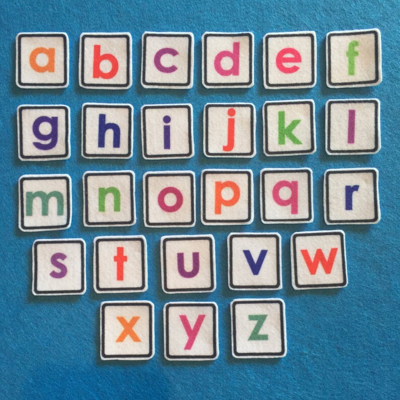 Chicka Chicka Boom Boom Felt / Flannel Board Story. Alphabet Letters - Etsy