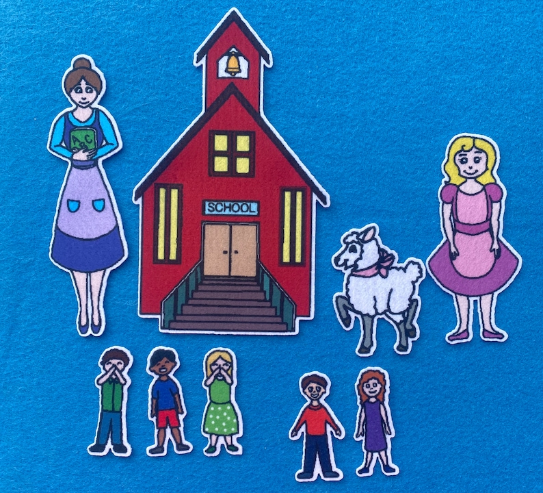 Bundle of 10 Nursery Rhymes Felt Board Sets. Choose Your - Etsy