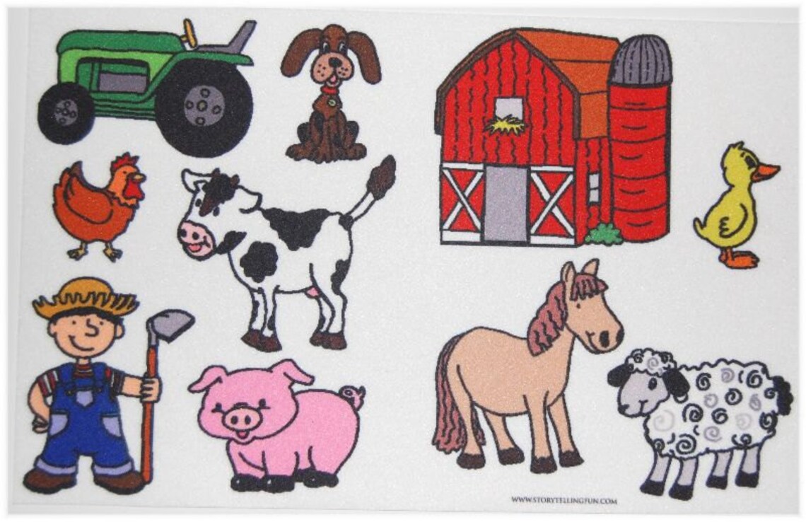 Old Macdonald Had a Farm Felt Board Set - Flannel Board Stories W ...