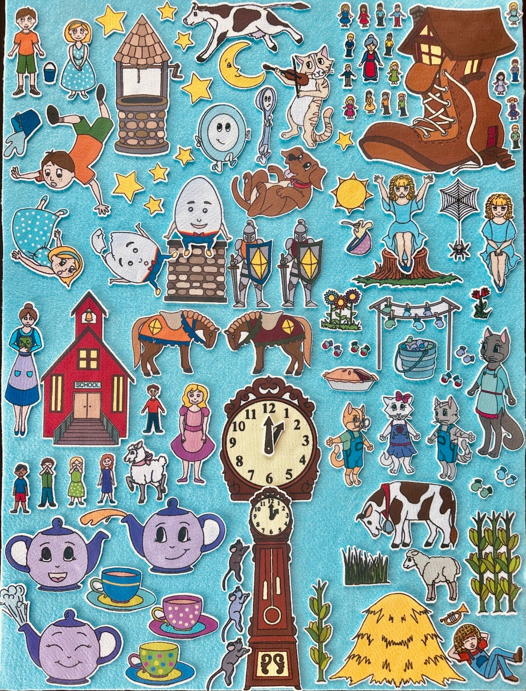 Nursery Rhymes Felt Board Collection. Purchase All 10 & SAVE. Preschool ...