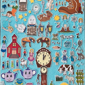 Nursery Rhymes Felt Board Collection. Purchase All 10 & SAVE. Preschool ...