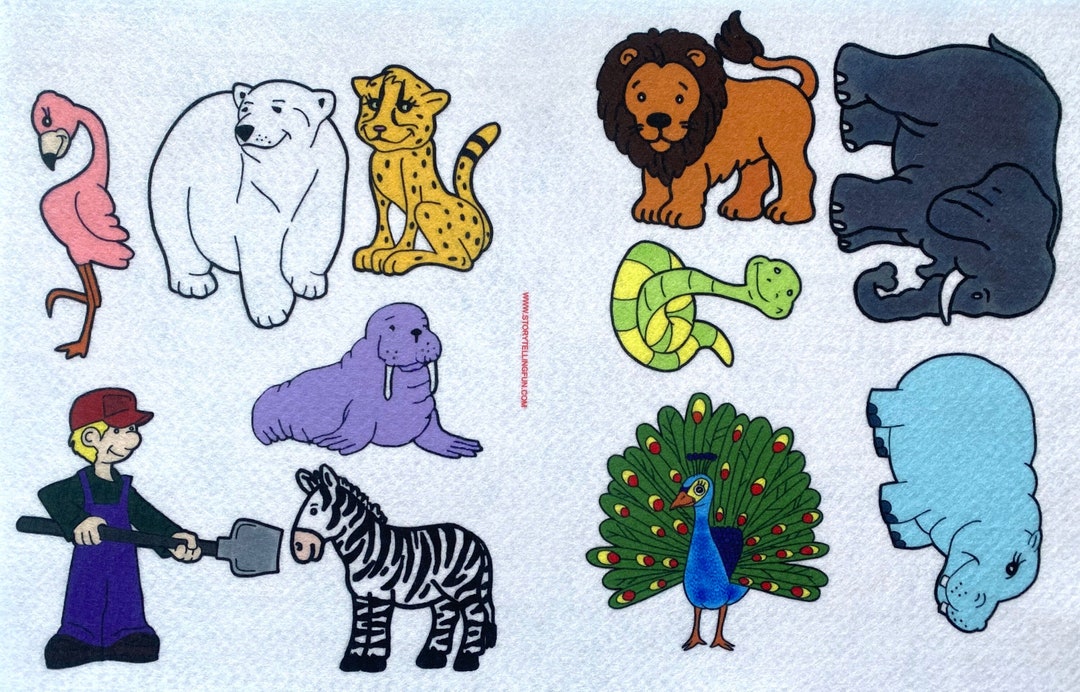 Polar Bear Felt / Flannel Board Set . Preschool Teachers. Lesson Plans ...