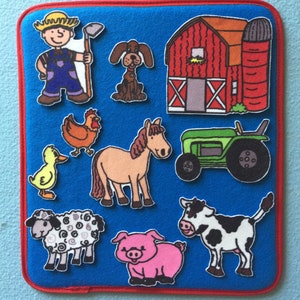 Old Macdonald Had a Farm Felt Board Set - Flannel Board Stories W ...