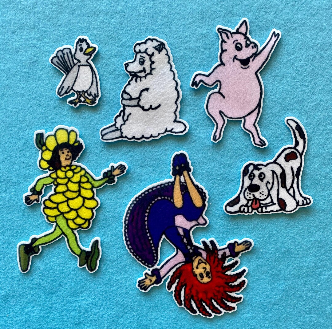 Silly Sally Felt / Flannel Board Set - Etsy