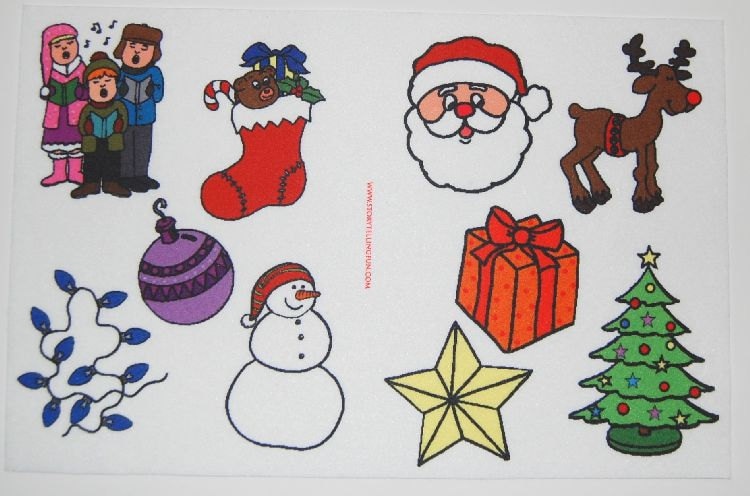 Santa Santa What Do You See Felt Flannel Board Set - Etsy