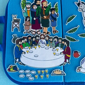 Easter Story Bundle. Felt Board Bible Stories. Holy Week. Palm Sunday ...