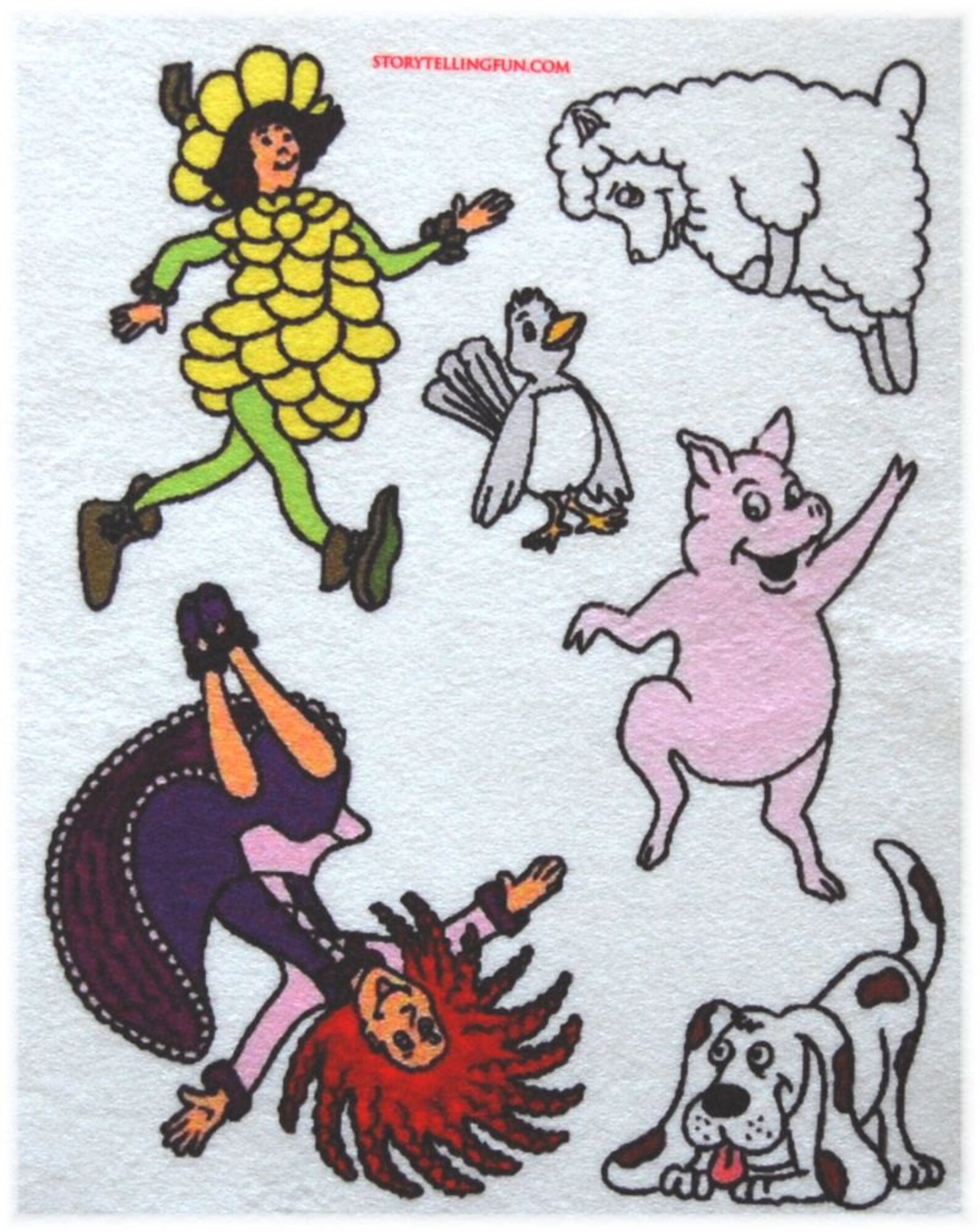 Silly Sally Felt / Flannel Board Set - Etsy