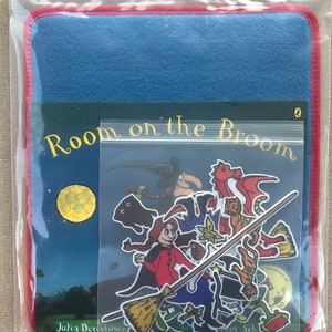 Room on the Broom -felt Board Story Pack *ALL IN ONE* Includes Pre-cut ...