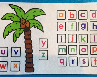 Chicka Chicka Boom Boom Felt / Flannel Board Story. Alphabet - Etsy
