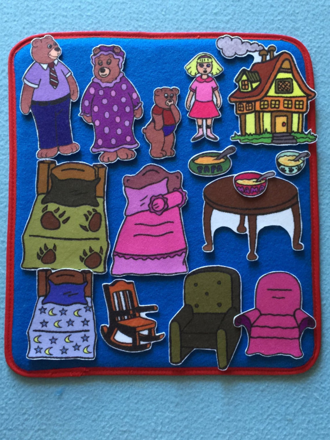 Felt Board Story Pack *ALL IN ONE* Includes Pre-cut Felt Set ...
